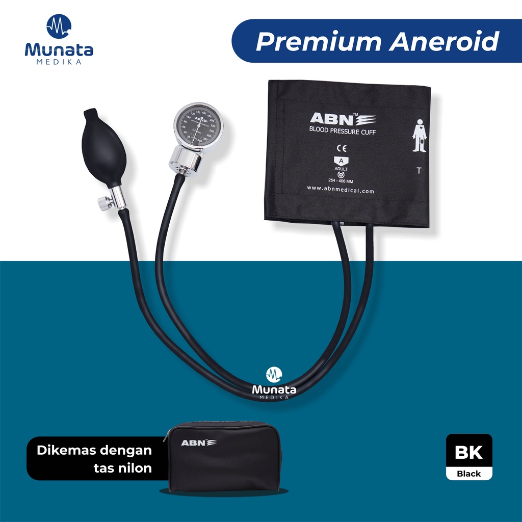 Jual ABN Tensimeter Aneroid Premium atau Tensi Jarum atau Alat Ukur ...