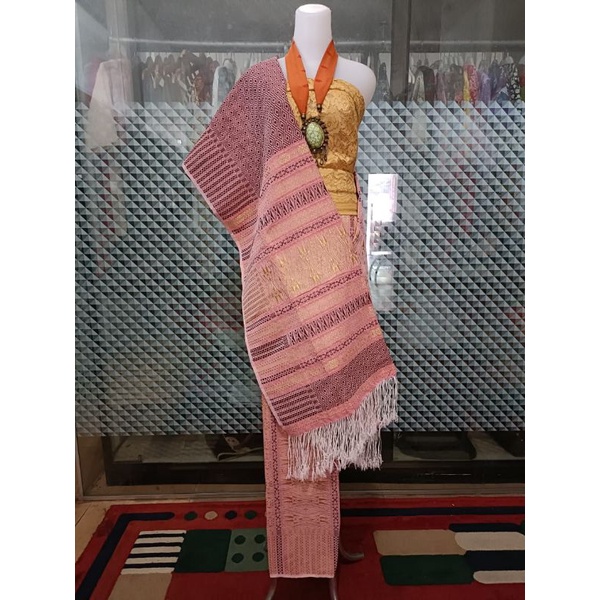 Jual Songket Batak Tenun Tuntuman Tanpa Sambungan | Shopee Indonesia