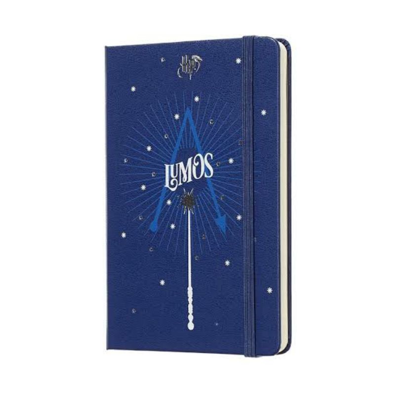 Jual Moleskine Harry Potter Plain Notebook - LUMOS Limited Edition New ...