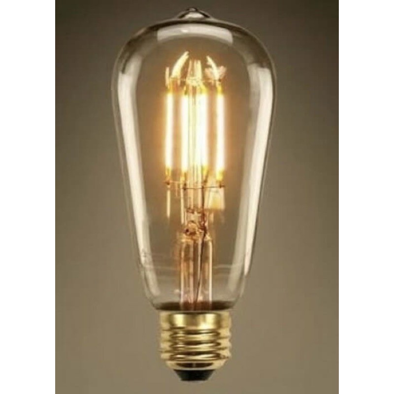 Jual Lampu hias kafe cafe lampu filamen warmwhite 4 watt 4w 4watt Lampu ...