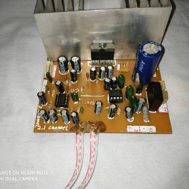 Jual KIT ampli simbadda 12V. 15w 2x + sub 30w TDA7377 | Shopee Indonesia