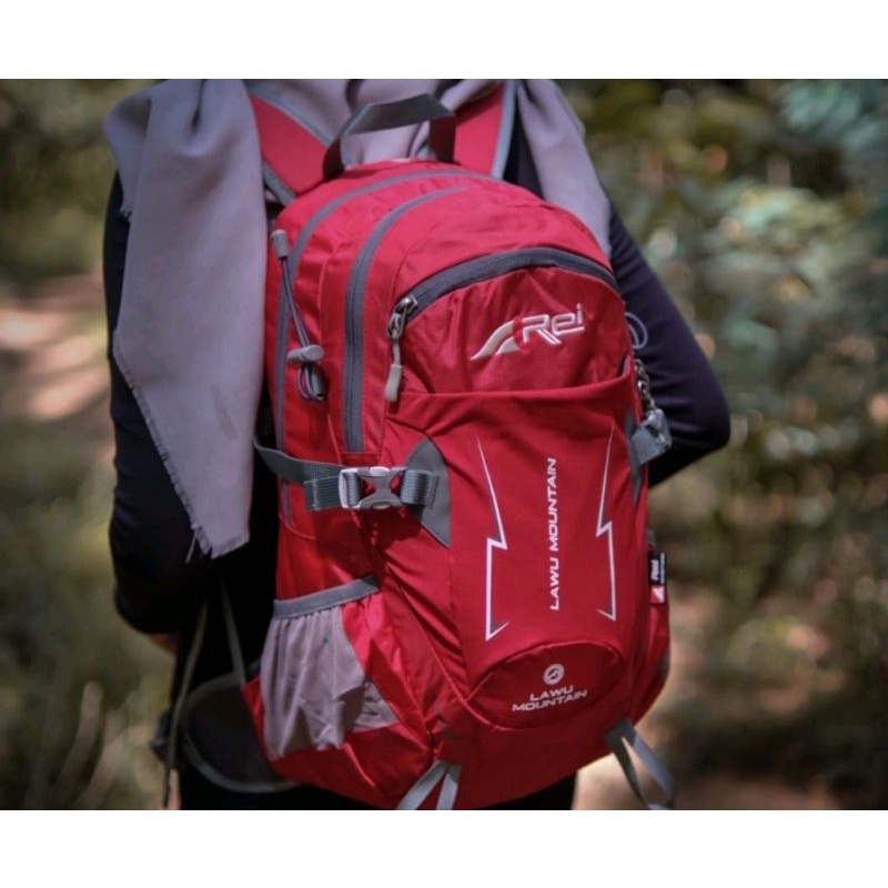 Jual tas ransel original Arei Lawu mountain 20L dapat coverbag arei outdoorgear | Shopee Indonesia