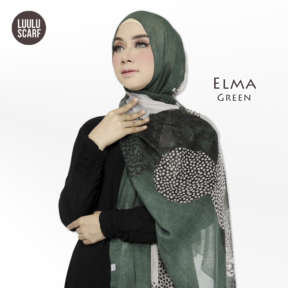Jual ELMA - by Luulu Scarf - Pashmina Motif | Shopee Indonesia