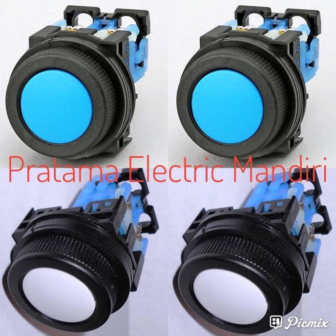 Jual Push Button Diameter 30mm AR30FOR-10S AR30FOR-10W FUJI ELECTRIC ...