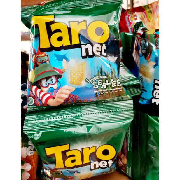 Jual Taro net rasa rumput laut renceng | Shopee Indonesia