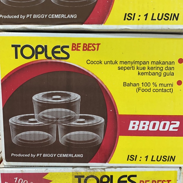 Jual Toples Be Best 002 (BB002) 350g- 1 DUS | Shopee Indonesia
