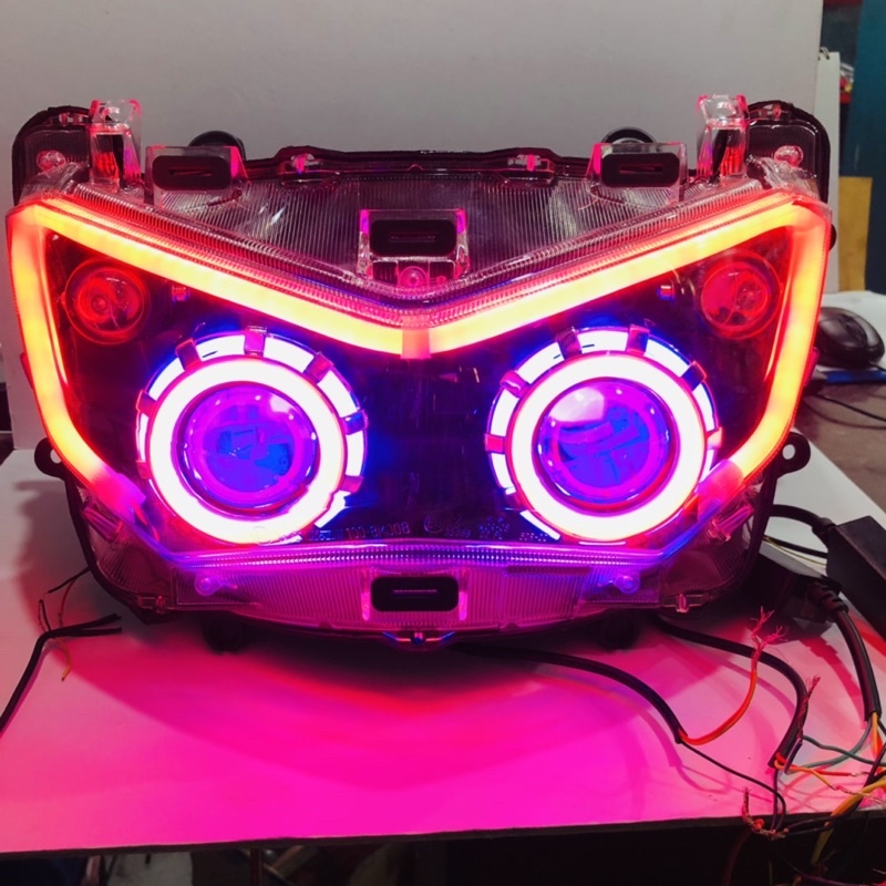 Jual LAMPU PROJIE NMAX New 2020 plus reflektor/headlamp (BUKAN BILED ...