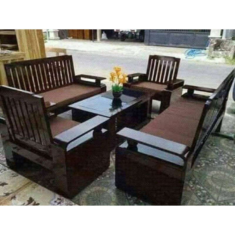 Jual alas duduk busa kursi set - bantal sofa lesehan - matras ukuran ...