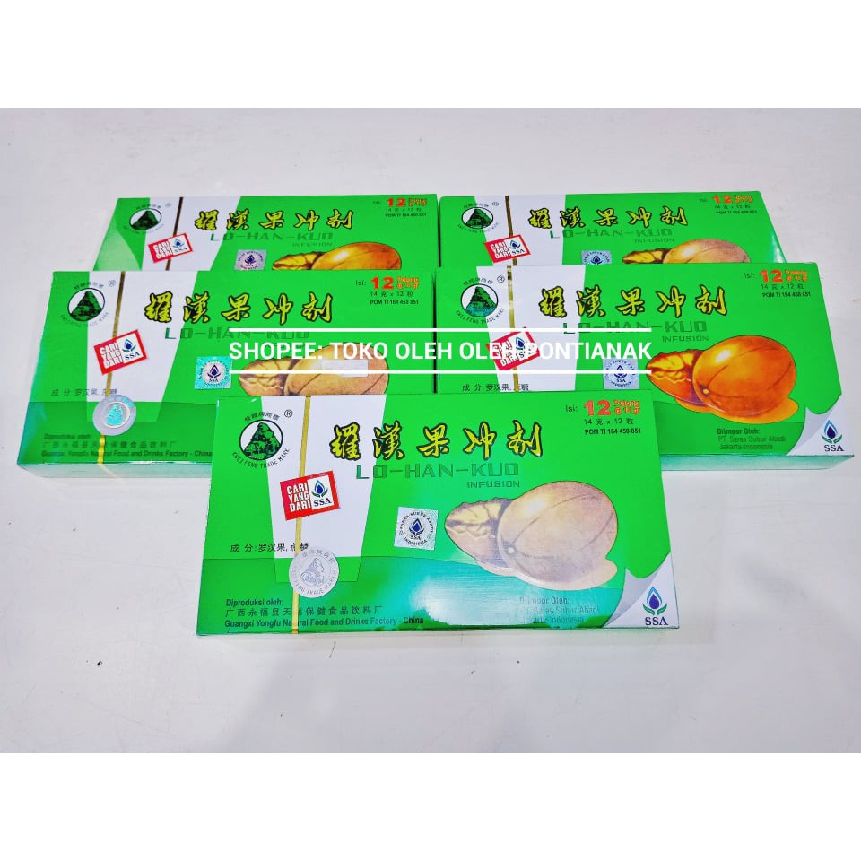 Jual LO HAN KUO - LOHANKUO Infusion Obat Herbal Pereda Panas Dalam ...