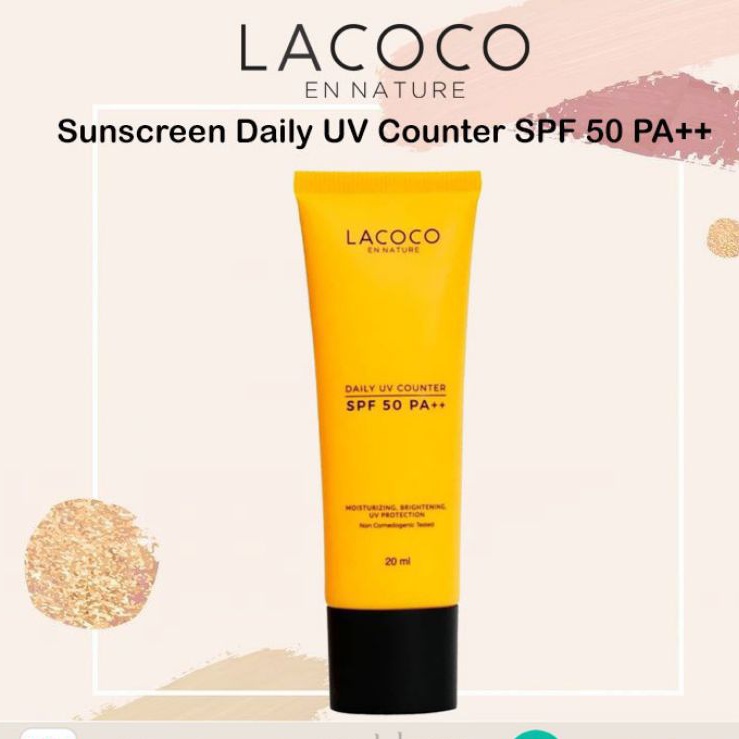Jual LACOCO Sunscreen Daily UV Counter SPF 50 PA++ | Shopee Indonesia