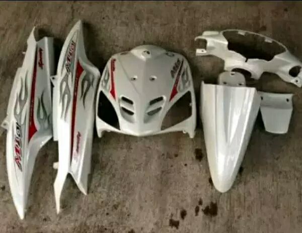 Jual Cover body yamaha mio sporty full set warna putih | Shopee Indonesia