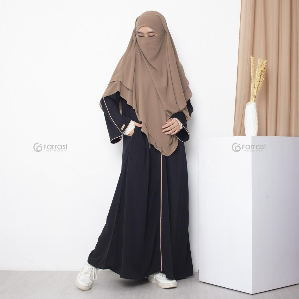 Jual Farrasi Abaya Hafsah / Abaya Turkey | Shopee Indonesia