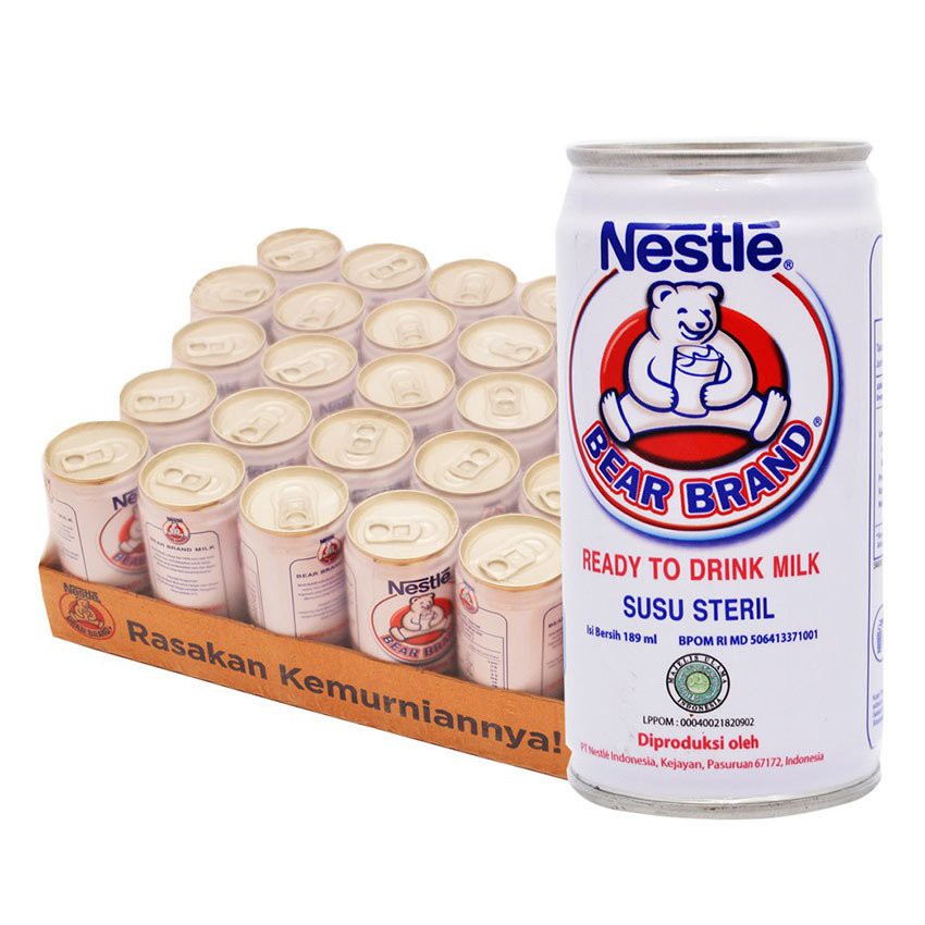Jual Bear brand milk 189 ml | Shopee Indonesia