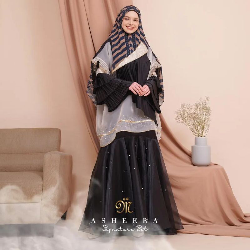 Jual MAGDARA - ASHEERA - SET GAMIS - KHIMAR SIGNATURE - OUTER | Shopee ...