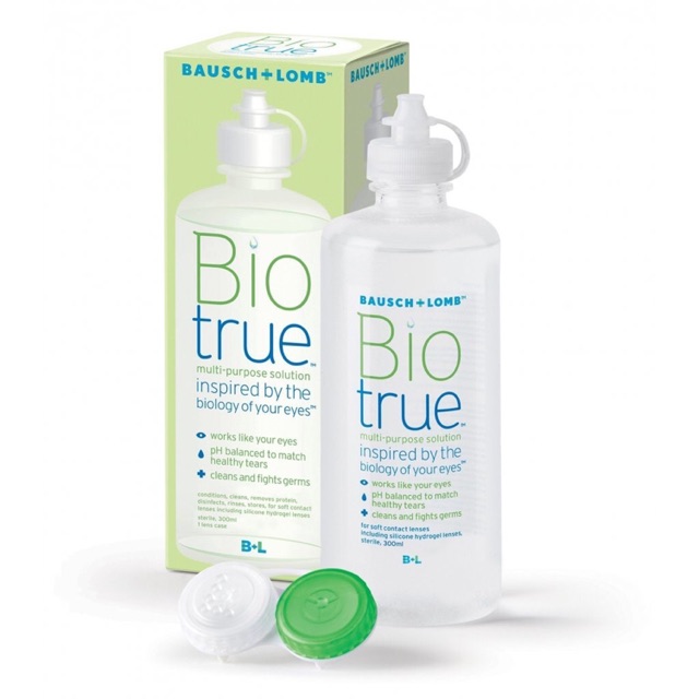 Jual BIO TRUE LENS SOLUTION 300ML - CAIRAN UNTUK CUCI DAN RENDAM ...