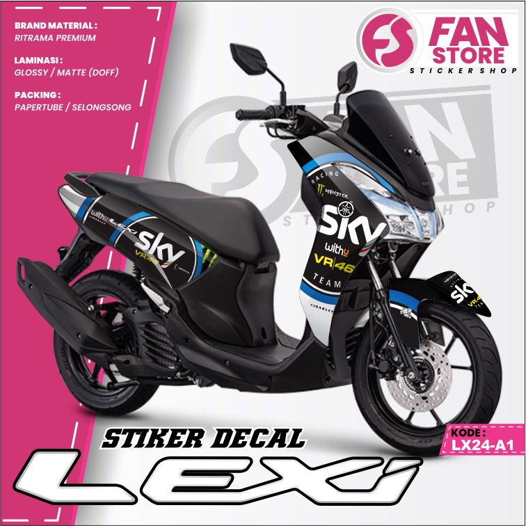 Jual [READY] Sticker Decal Motor Lexi Fullbody Matrix - Decal Stiker ...