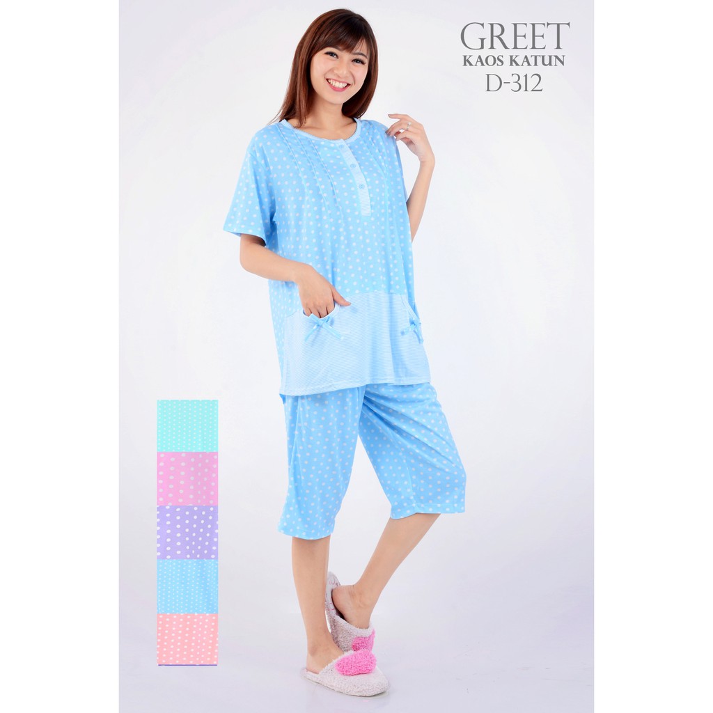 Jual GREET NIGHT WEAR - Baju Tidur Model : D-312 / BD | Shopee Indonesia