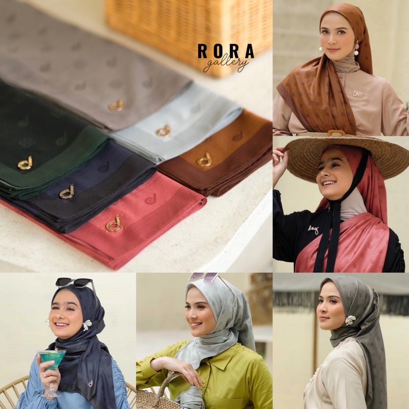 Jual Deenay x Sonya Fatmala AREULLA SERIES | JILBAB VOAL MOTIF PRINTING ...