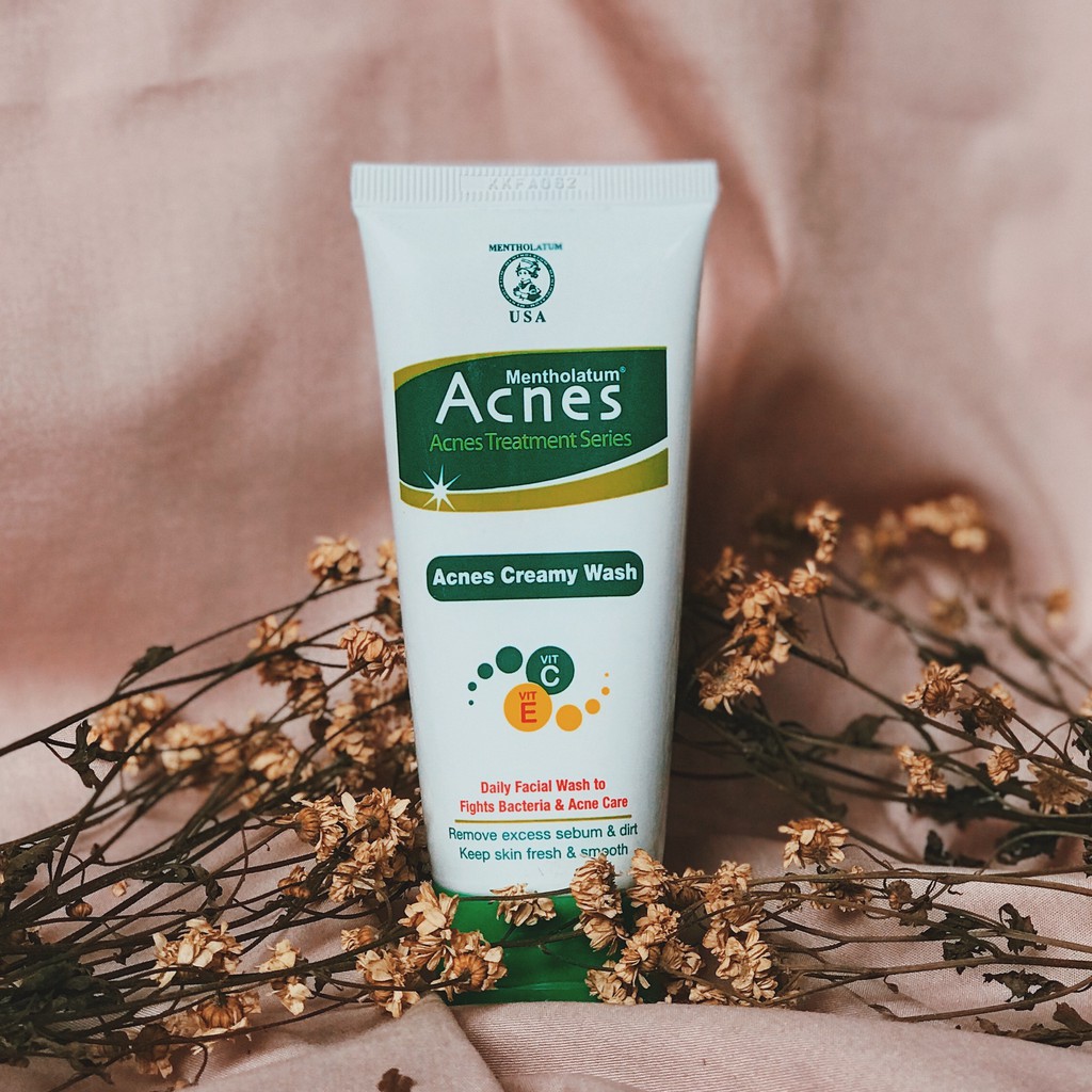 Jual Acnes Creamy Wash 50 g | Shopee Indonesia