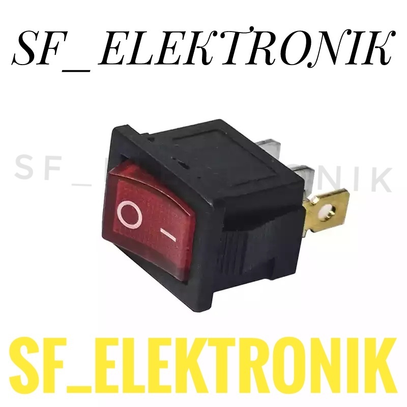 Jual Saklar Switch 3Pin Pake Lampu On-Off | Shopee Indonesia