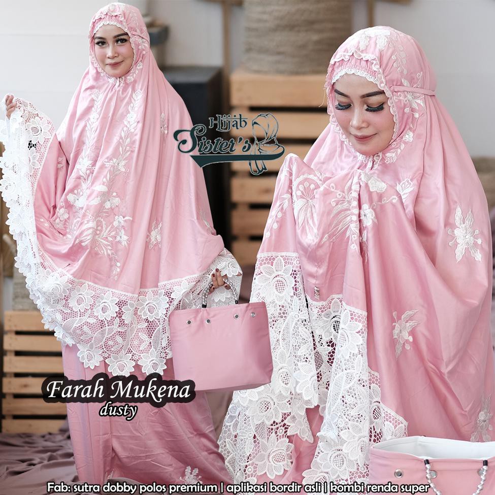 Jual Mukena modern 2022 bordir manual hantaran nikah payet timbul ...