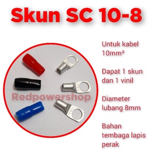 Jual Skun sc 10 6 / 8 SC10 dan vinyl dijual 1 set ready warna merah ...