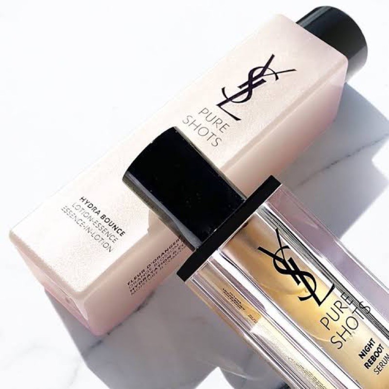 Jual YSL PURE SHOTS NIGHT REBOOT SERUM & ESSENCE IN LOTION ( share in ...