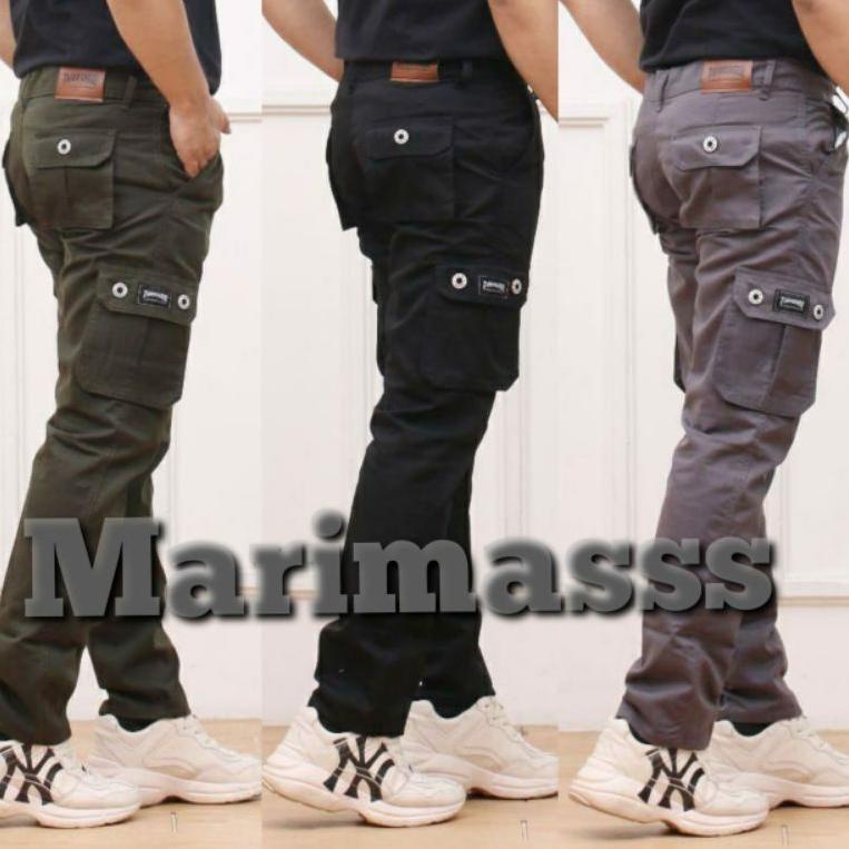 Jual Mlo31au22ˢ ‑ 27--38celana panjang pria COWOK cargo KIMPOL YANG ...
