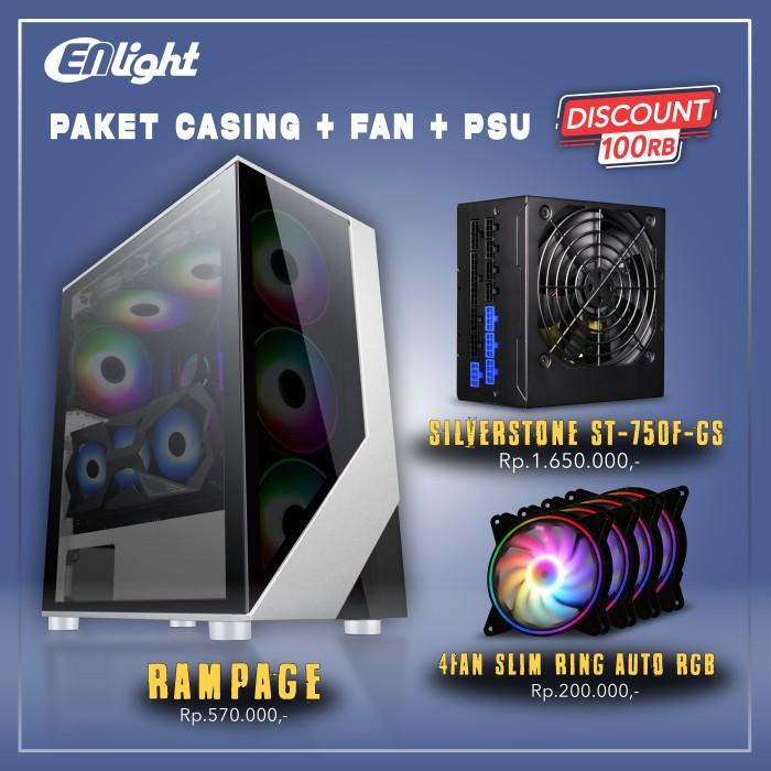 Jual Casing Enlight Rampage Gaming Pc Case | Shopee Indonesia