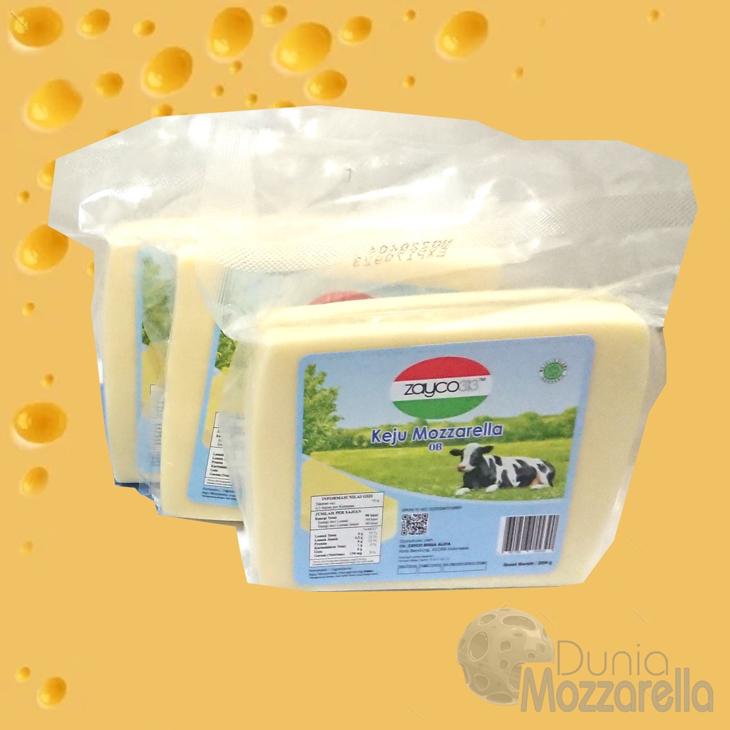 Jual Zayco OB Oldenburger Mozzarella Cheese 200 gr | Shopee Indonesia