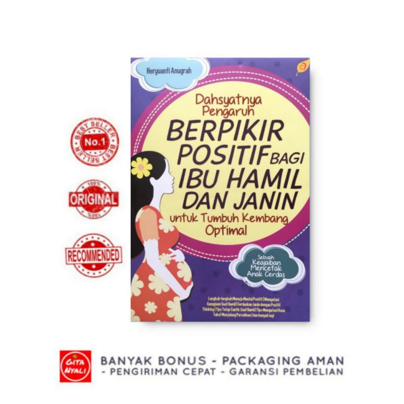 Jual Buku DAHSYATNYA PENGARUH BERPIKIR POSITIF BAGI IBU HAMIL DAN JANIN ...