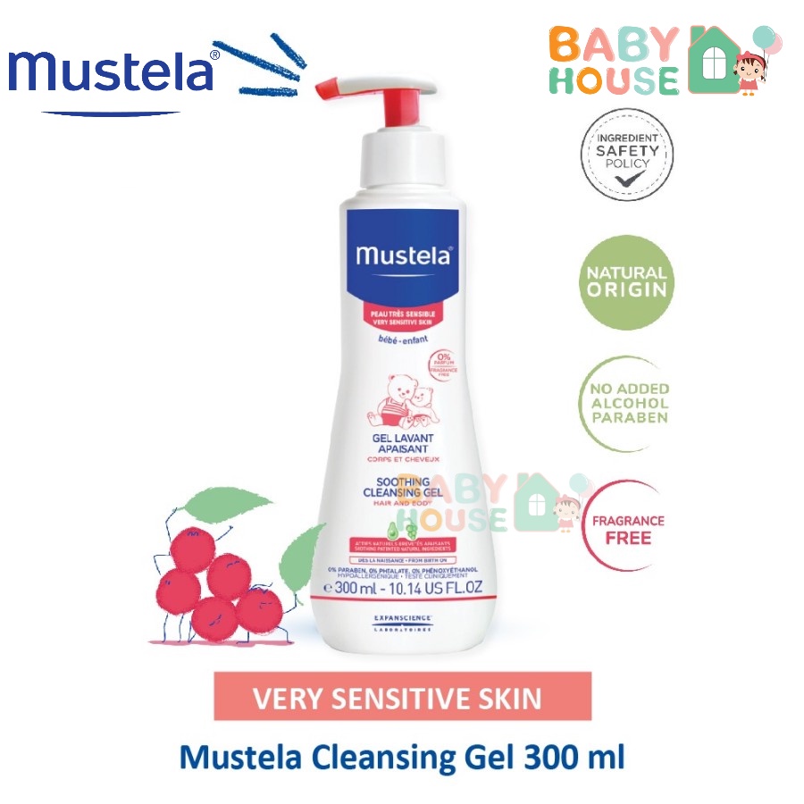 Jual Mustela Very Sensitive Skin Mustela Moisturizing Cleansing Gel ...