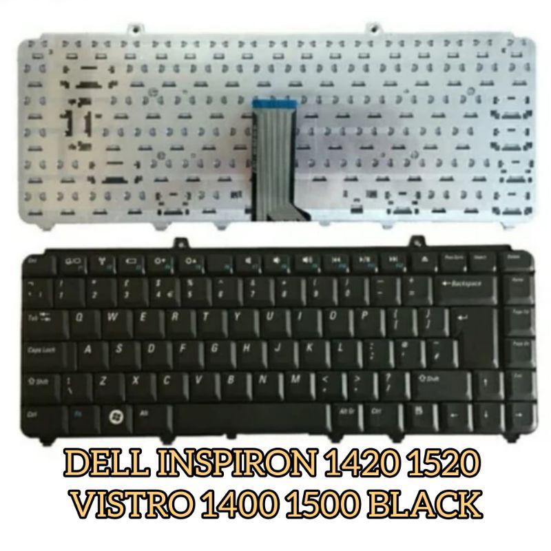 Jual KEYBOARD ORIGINAL DELL INSPIRON 1420 1520 VISTRO 1400 1500 BLACK ...