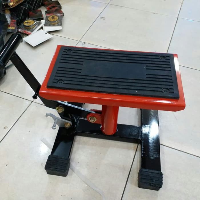 Jual Paddock Motor Trail Gastrack Tanah Jackstand | Shopee Indonesia