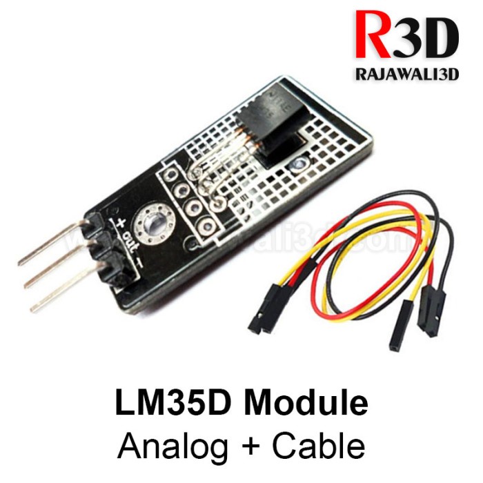 Jual Module LM35 Sensor Suhu Temperature Thermal Analog Sensor | Shopee ...