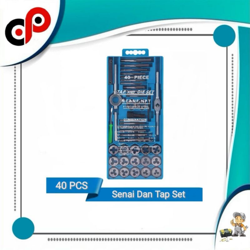 Jual Senai Dan Tap Set 40 Pcs | Shopee Indonesia