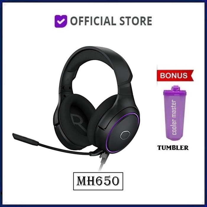 Jual Cooler Master MH650 Gaming Headset MH 650 Headphone Gaming - Free ...