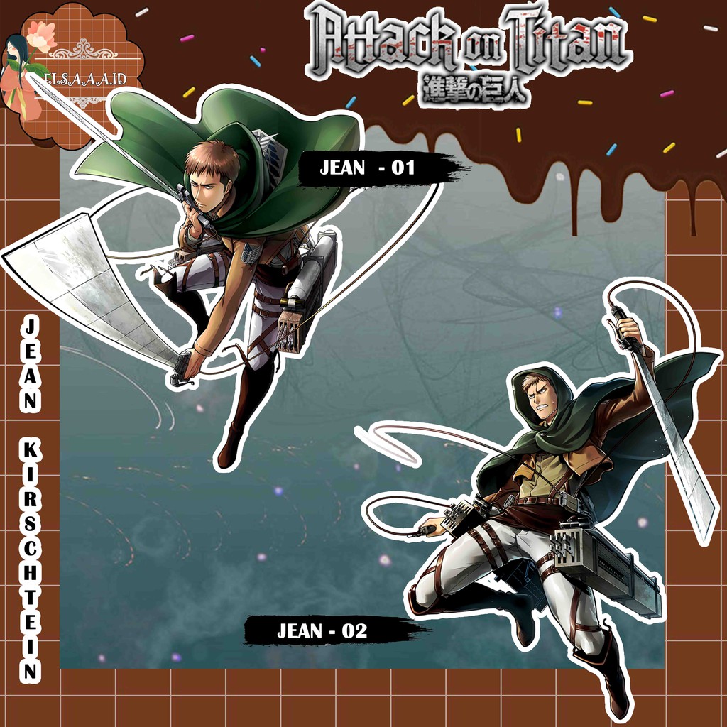 Jual Standee akrilik Attack on Titan / action figure Attack on titan ...