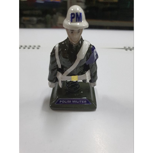 Jual Miniatur patung Polisi Militer | Patung miniatur mobil polisi ...