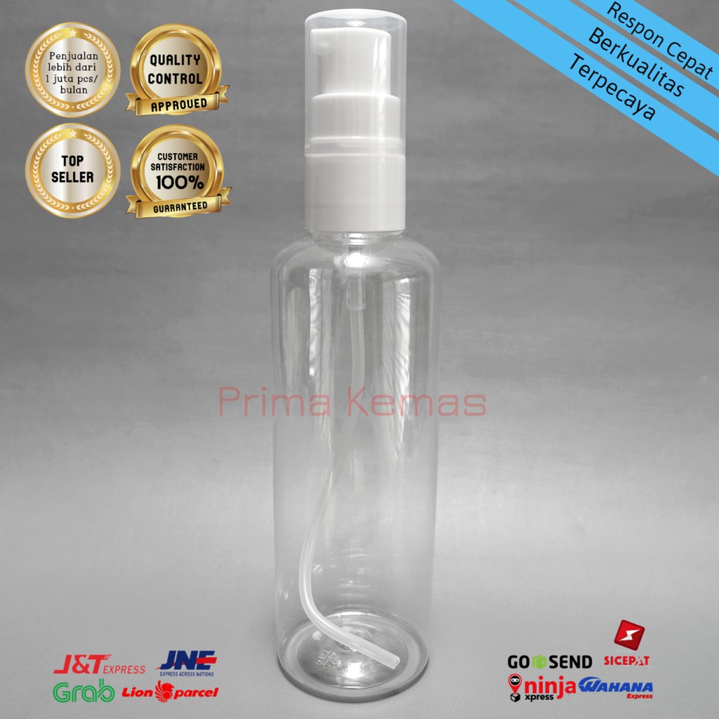 Jual Botol Pump Foamer 250 ml - botol kosmetik 250 ml - botol skincare ...