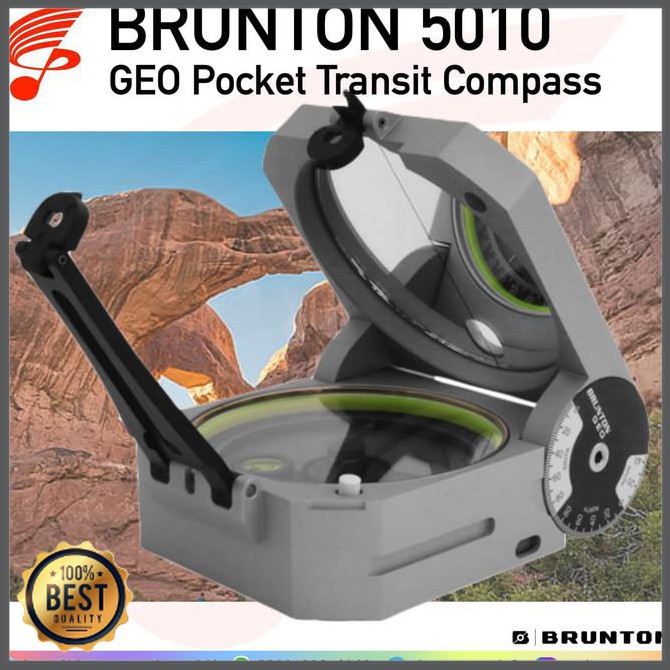 Jual alat Brunton 5010 GEO Pocket Transit Compass - Kompas Geologi ...