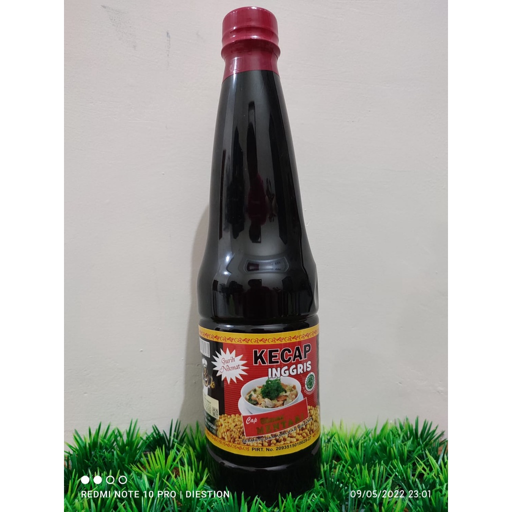Jual Kecap Inggris Jumbo 600mL Kemasan Botol Plastik Cap Sinar Mentari ...