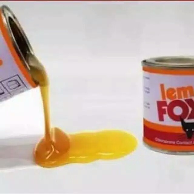 Jual Lem fox kuning 70 gram kaleng lem kertas lem serbaguna lem kayu tas sandal karet | Shopee ...