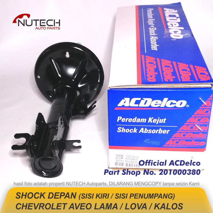 Jual Shockbreaker Shock Skok Depan AVEO LOVA KALOS KIRI AC Delco ORI GM ...