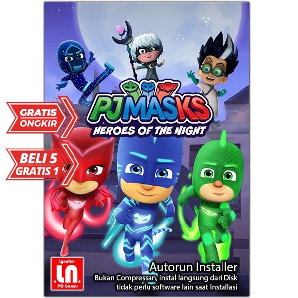 Jual PJ Masks: Heroes of the Night - PC Game Adventure - Download ...