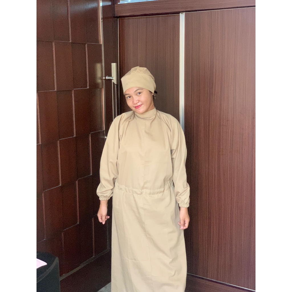 Jual Baju APD surgical gown bahan Drill /baju bedah/baju OK/baju ...