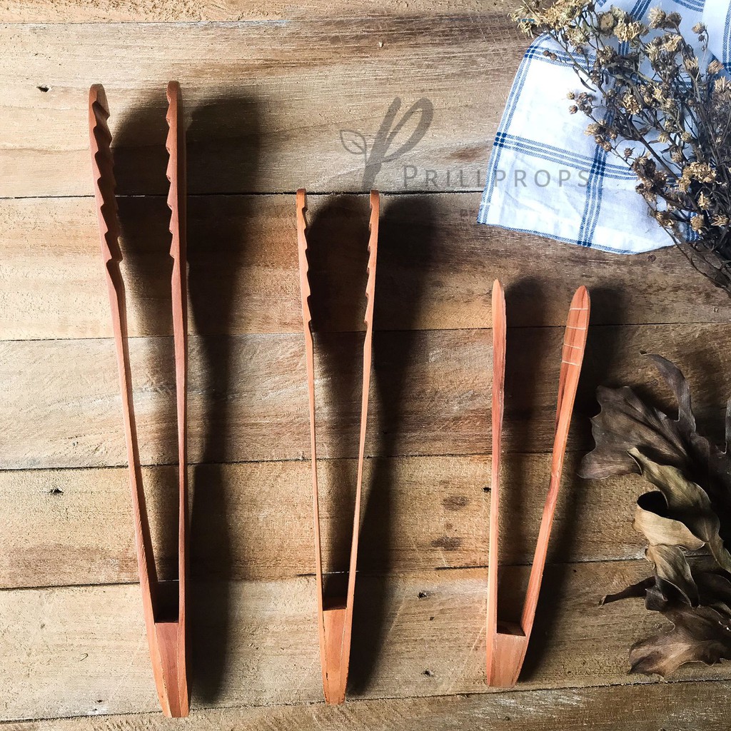 Jual SIMI - Pencapit Makanan Kayu, Wood Tongs | Shopee Indonesia
