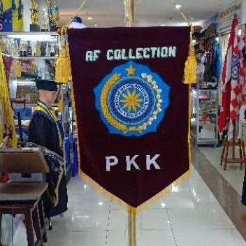Jual Bendera Vandel Pataka PKK ukuran 60 cm x 90 cm satu set dengan ...