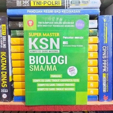 Jual Buku Olimpiade Super Master KSN Biologi SMA Penuntun Menuju IBO - TOBI | Shopee Indonesia