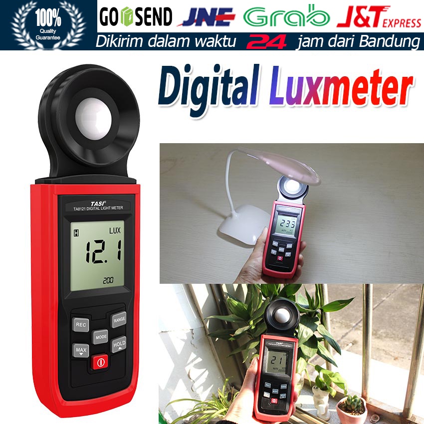 Jual Digital Lux Meter LCD Display Handheld Illuminometer Luminometer ...